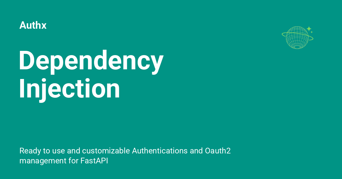 Dependency Injection - Authx
